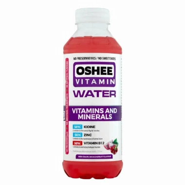 Voda Vitaminska Oshee Magnesium+B6 555ml :: CALIX